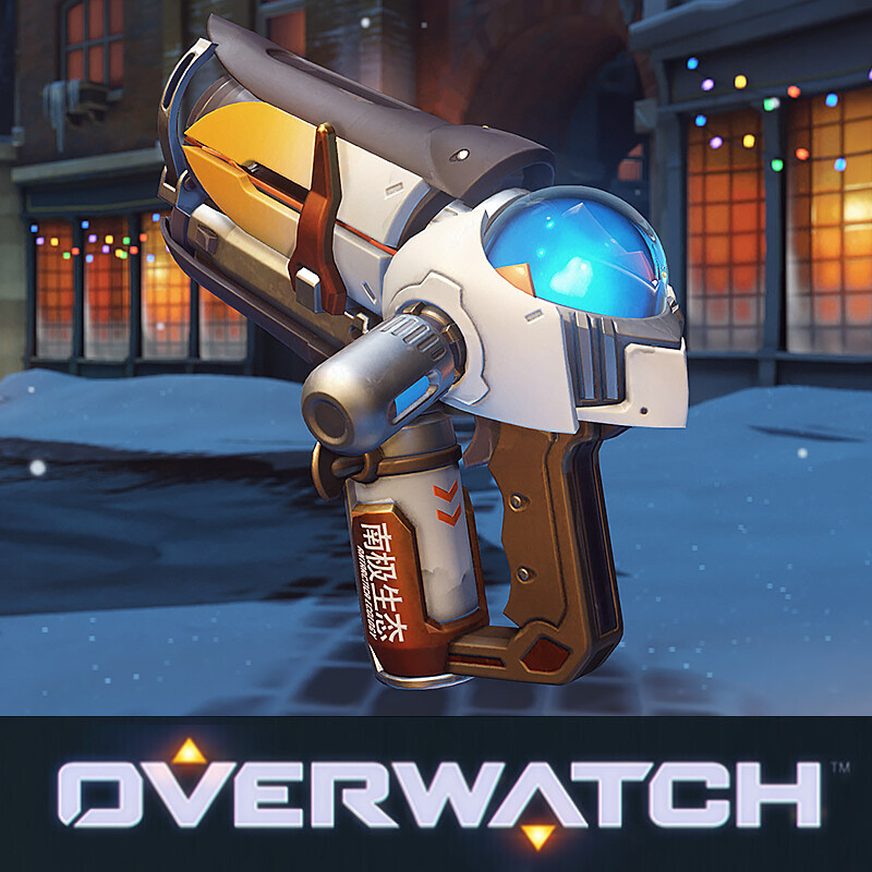 ArtStation - OVERWATCH - Mei 'Penguin' Weapon Skin
