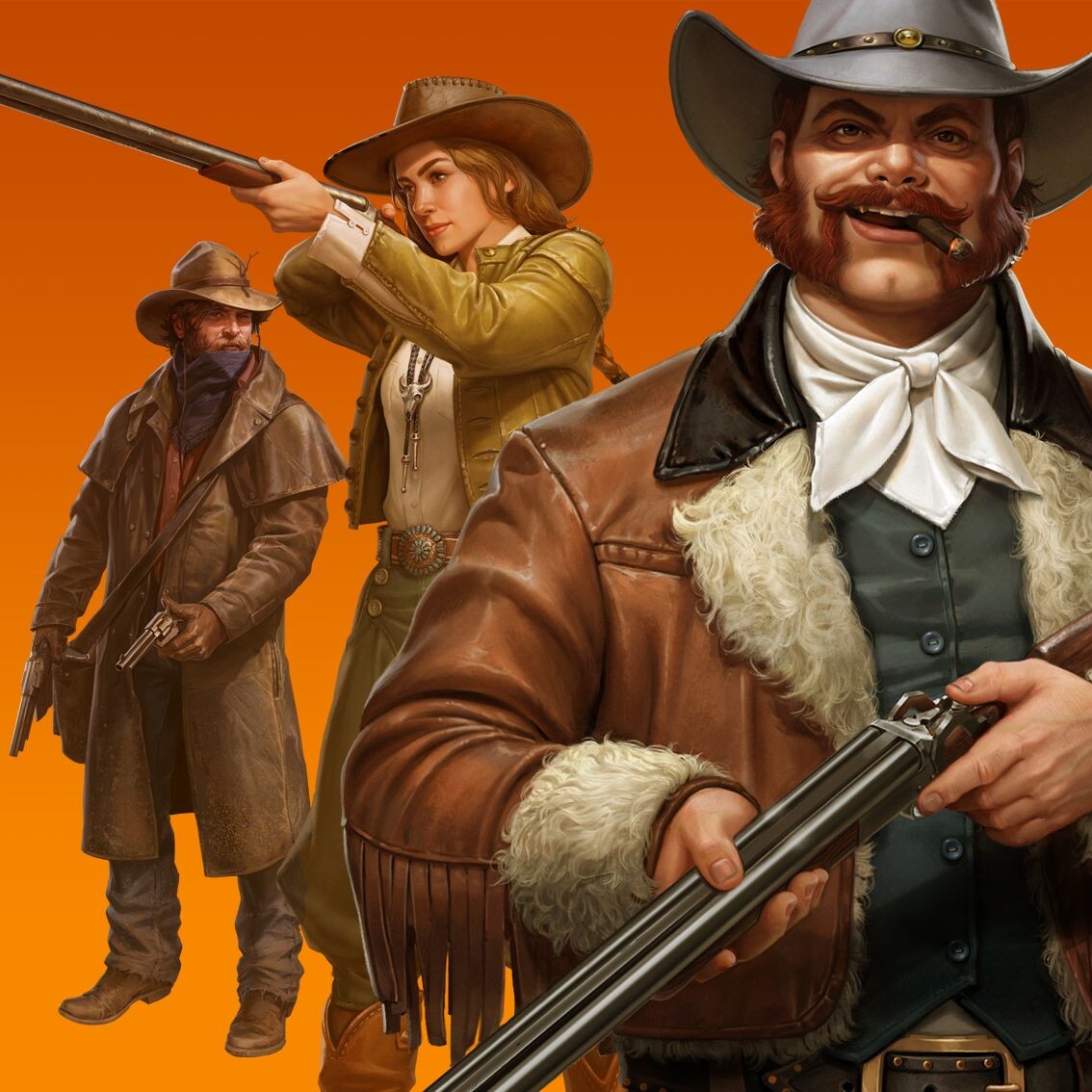 ArtStation - Wild Frontier Game Characters