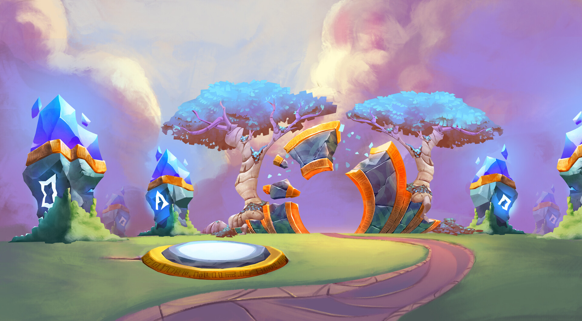 ArtStation - Old Magic Gate