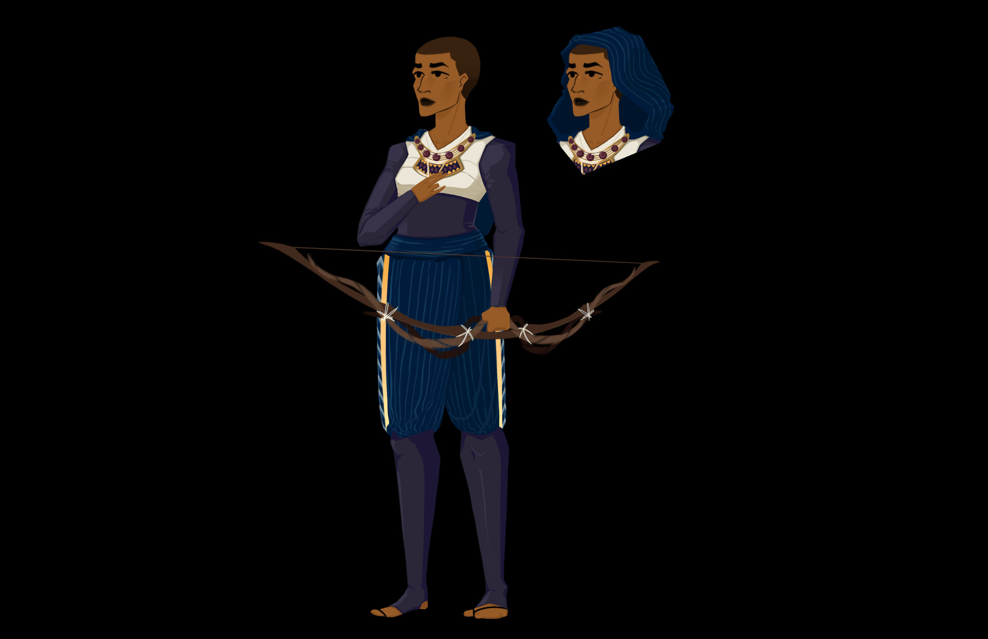 ArtStation - The Lady and her Beast: Archer