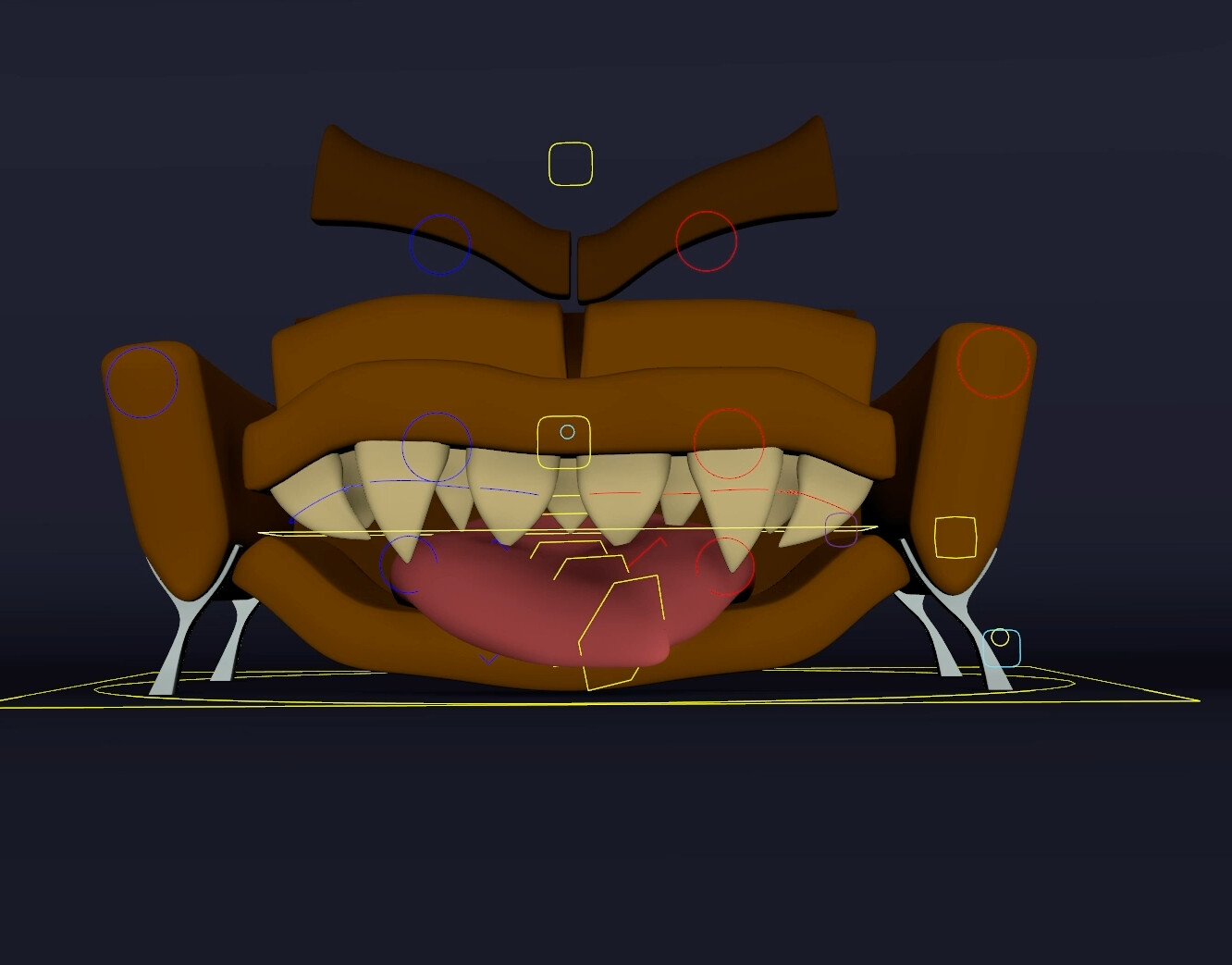 ArtStation - Monster Sofa rig