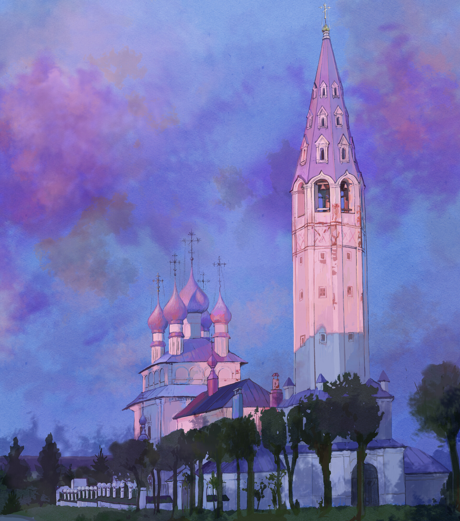 ArtStation - Palech church
