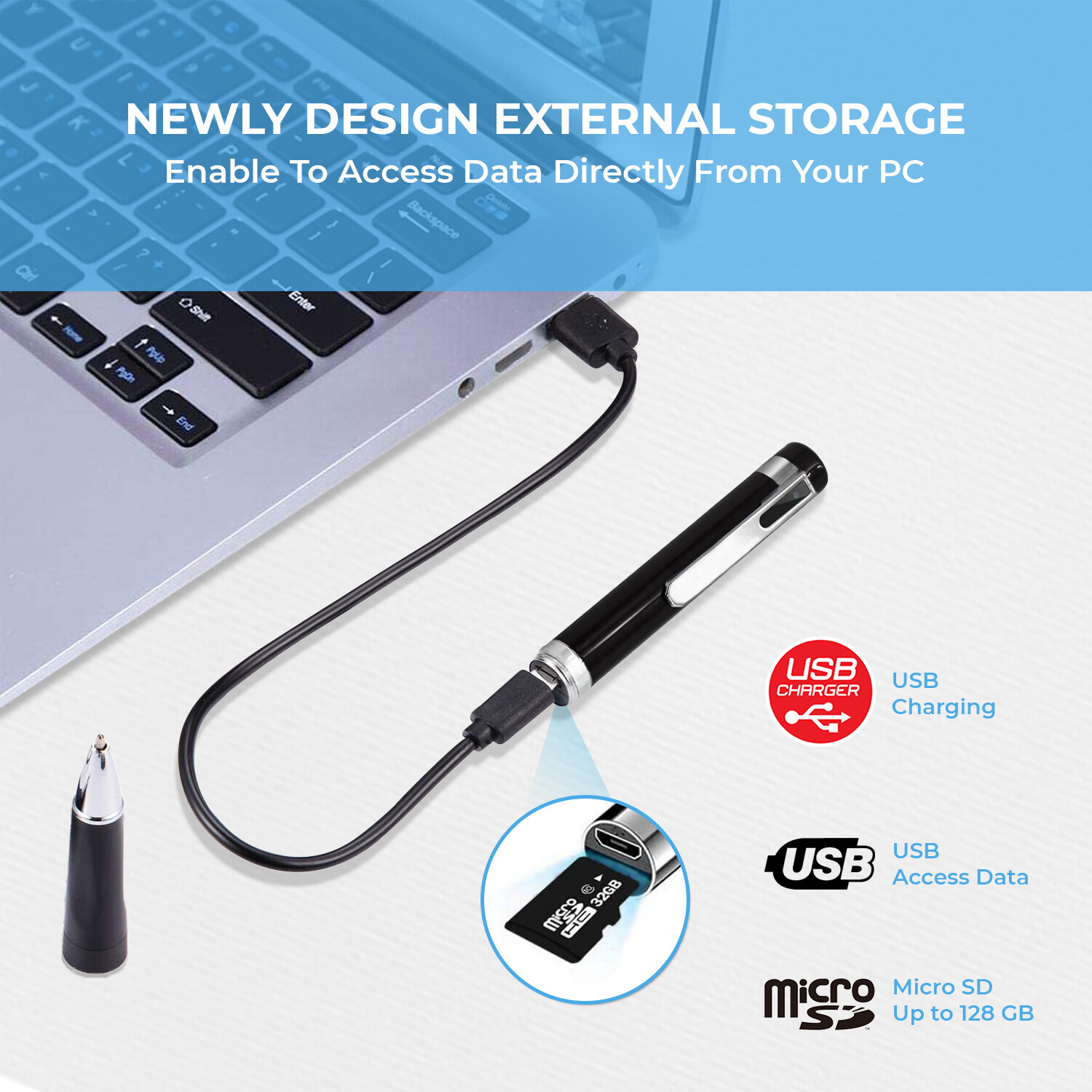 ArtStation - Spy Pen Product Infographic