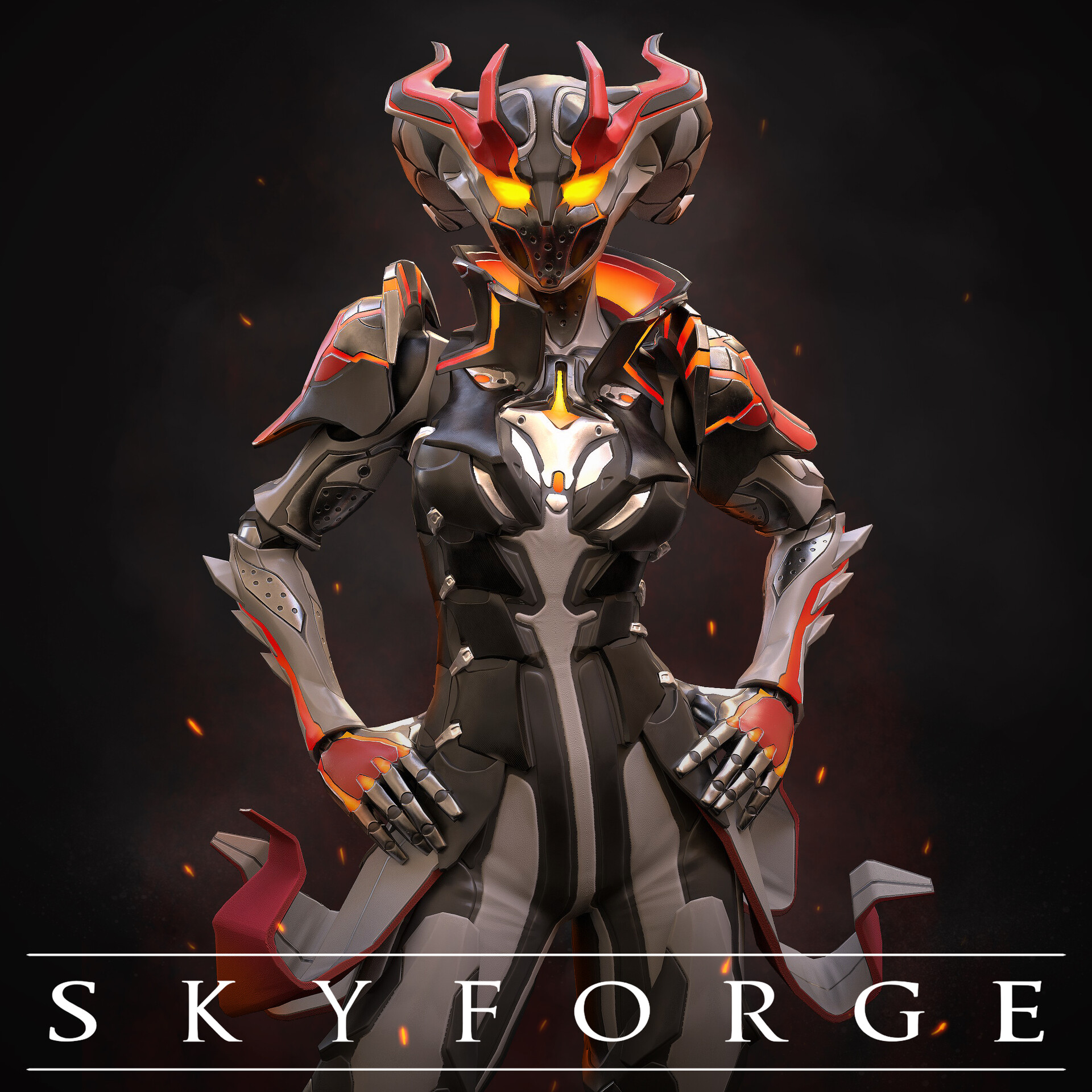 ArtStation - Firestarter. Skyforge Character