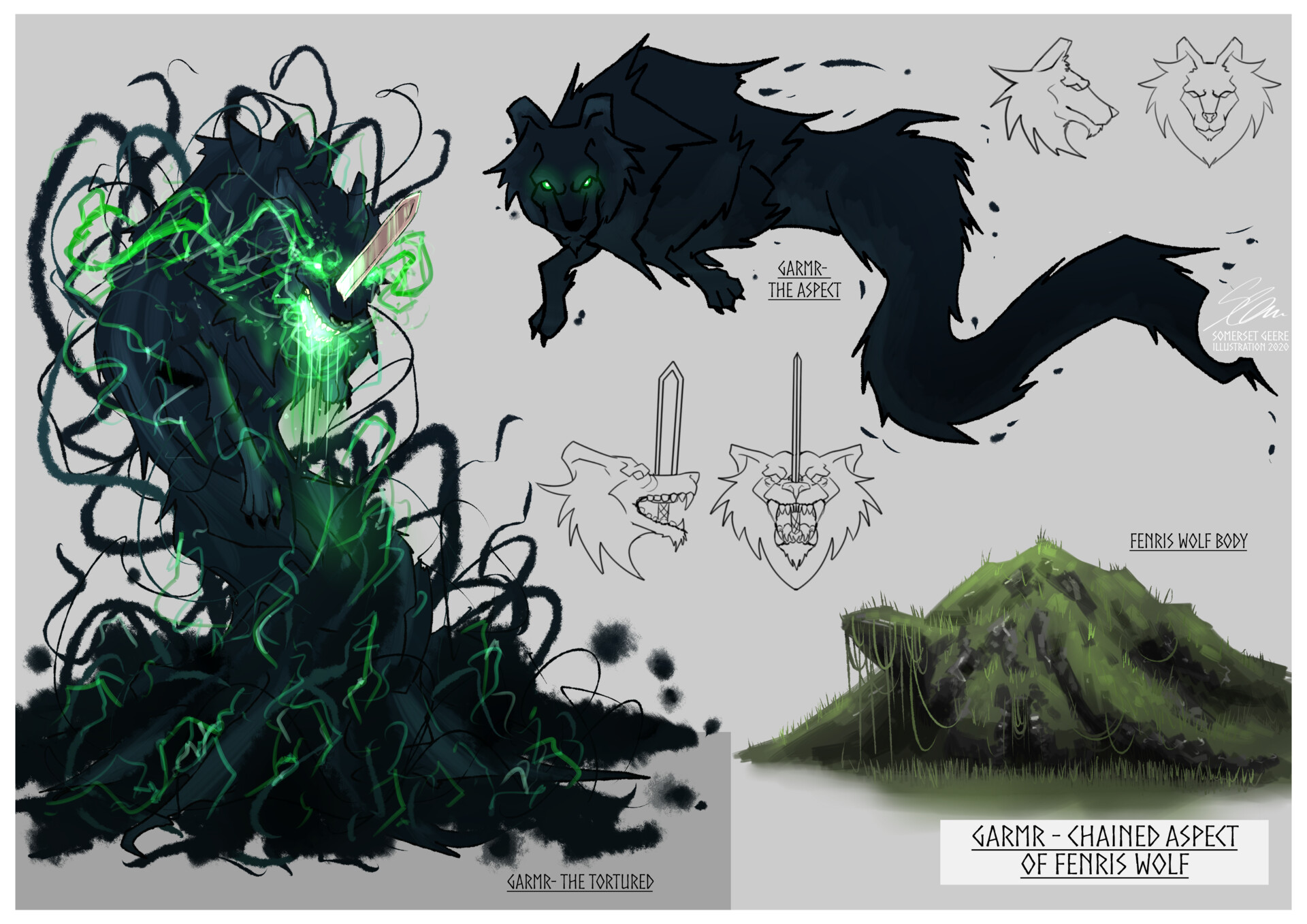ArtStation - Old Norse project (old designs)