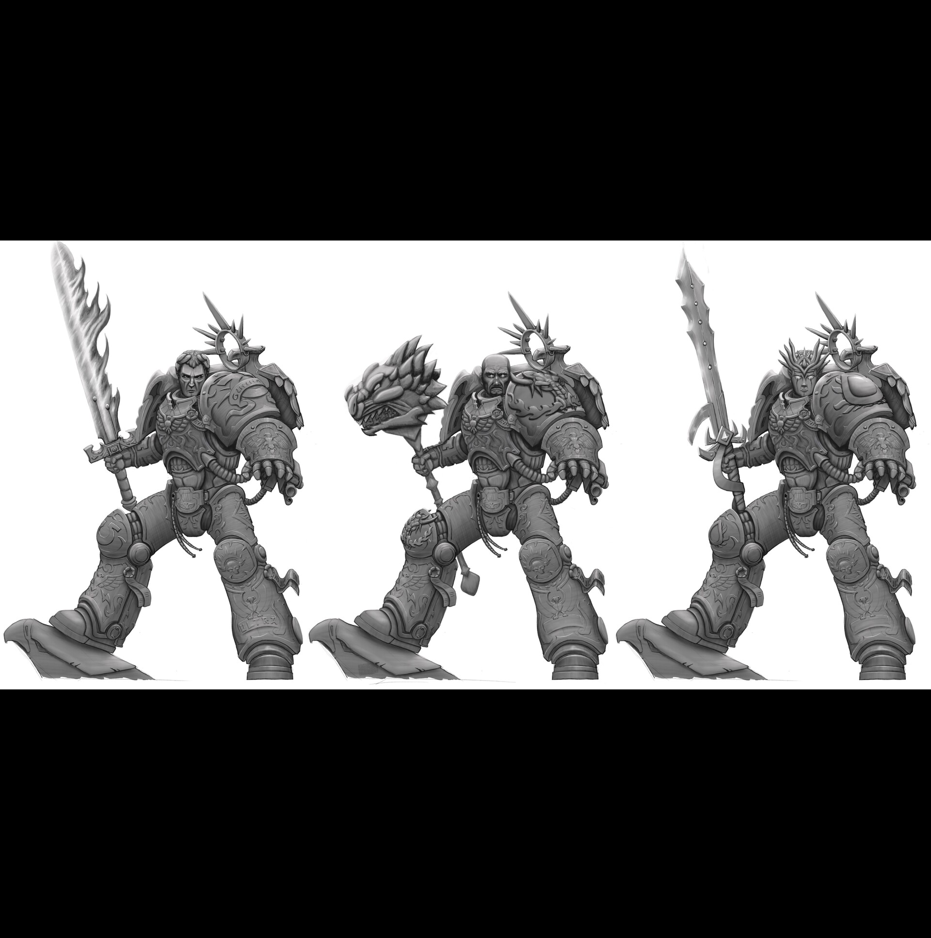 ArtStation - Wh40k Guilliman Conversion Concepts