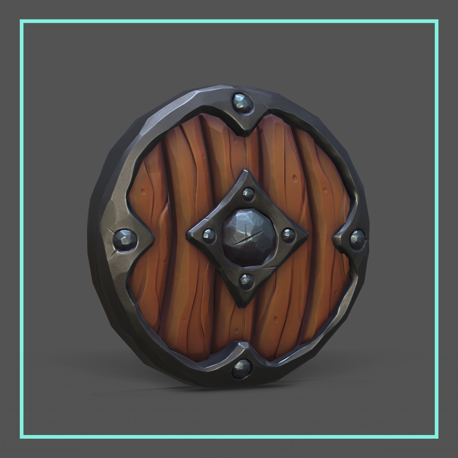 ArtStation - Stylized Shield