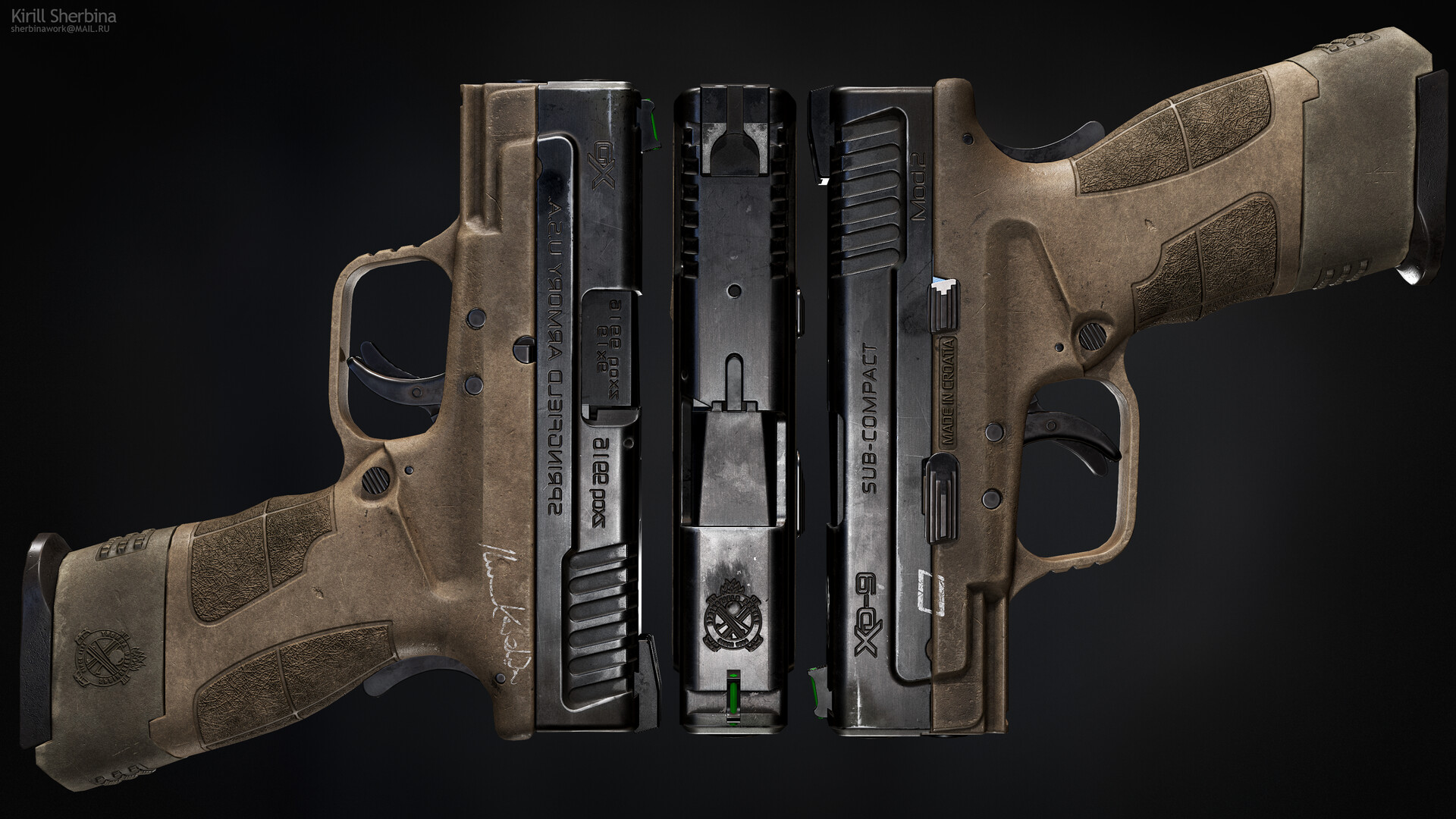 ArtStation - Springfield Armory XD Mod.2 OSP