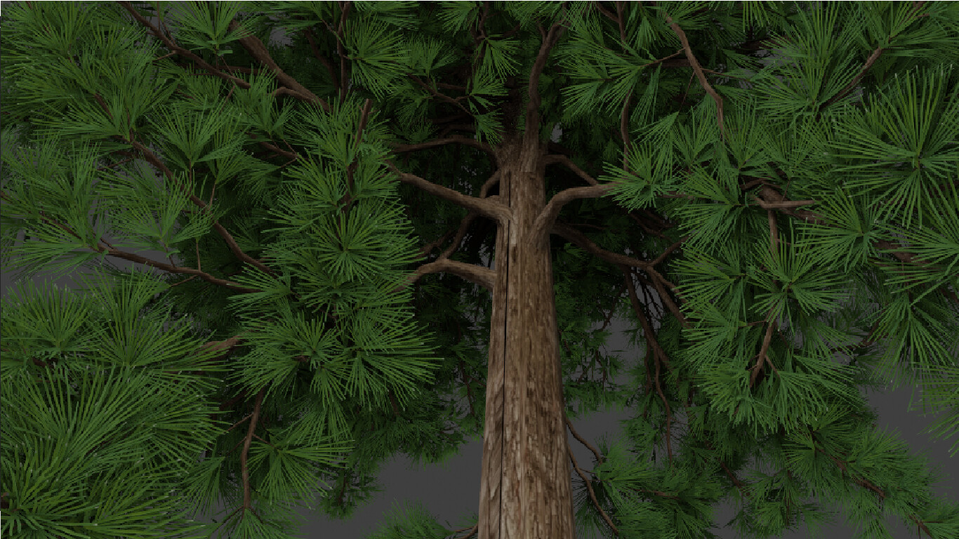 ArtStation - tree spruce 3d model 3D model