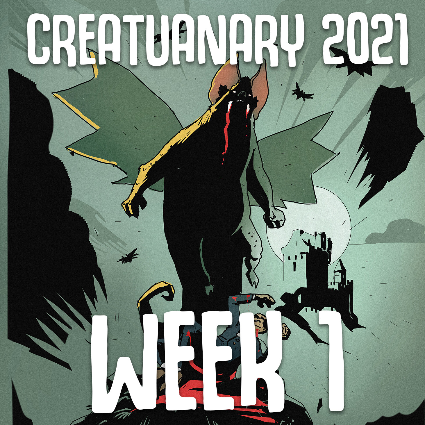ArtStation - Creatuanary 2021 - Week 1