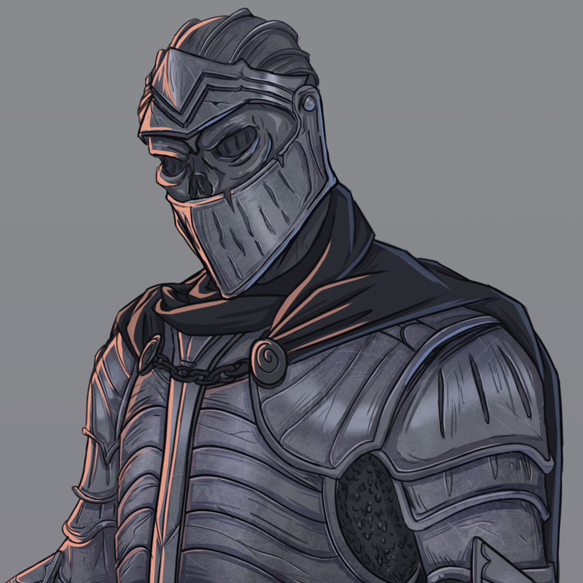 ArtStation - D&D Commission Dark Knight