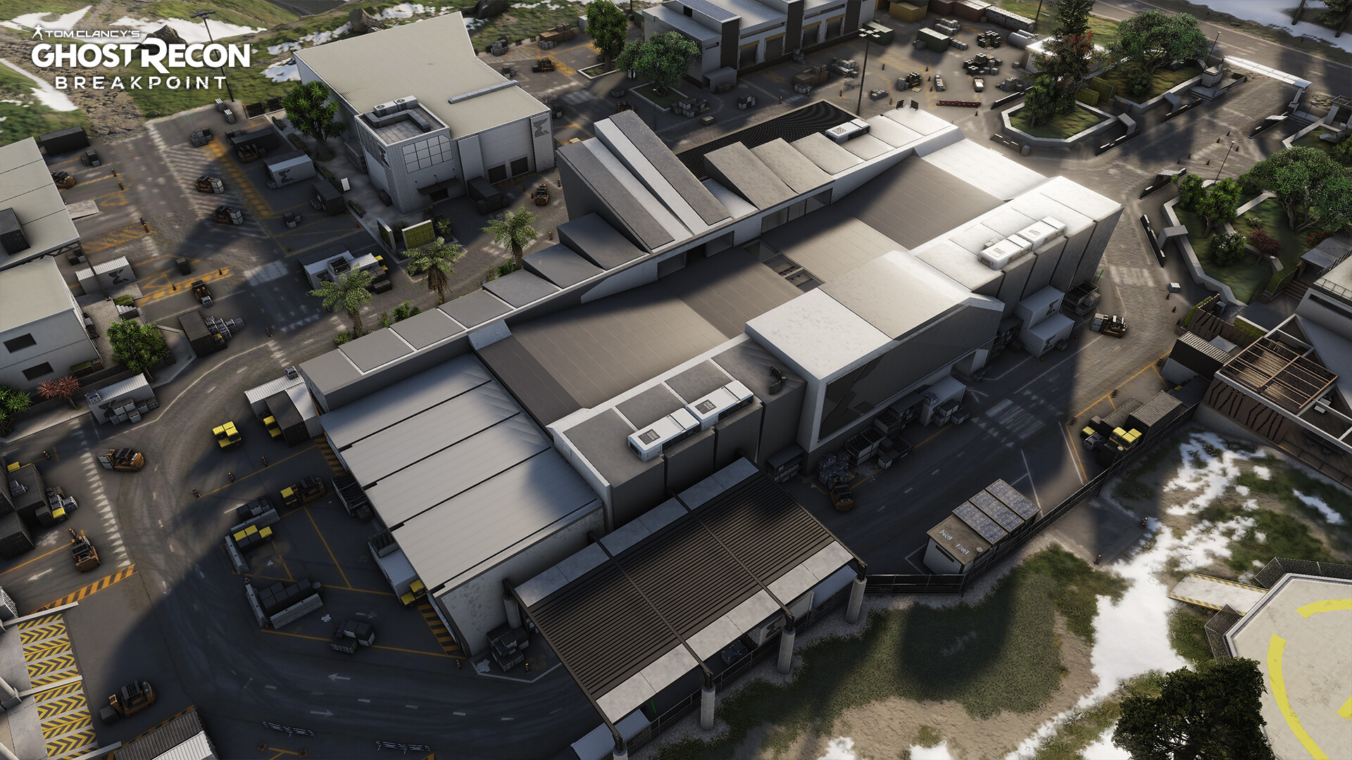 ArtStation - Tom Clancy's Ghost Recon Breakpoint - Industrial Buildings