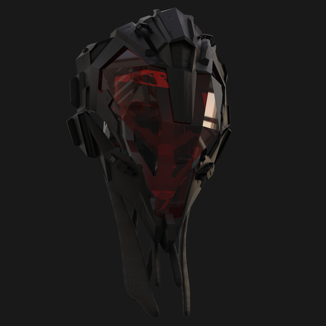 ArtStation - Mecha Head 01 - Beginner