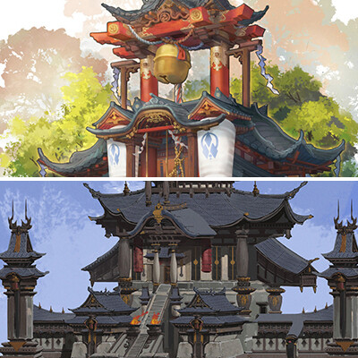 ArtStation - Ancient architecture design