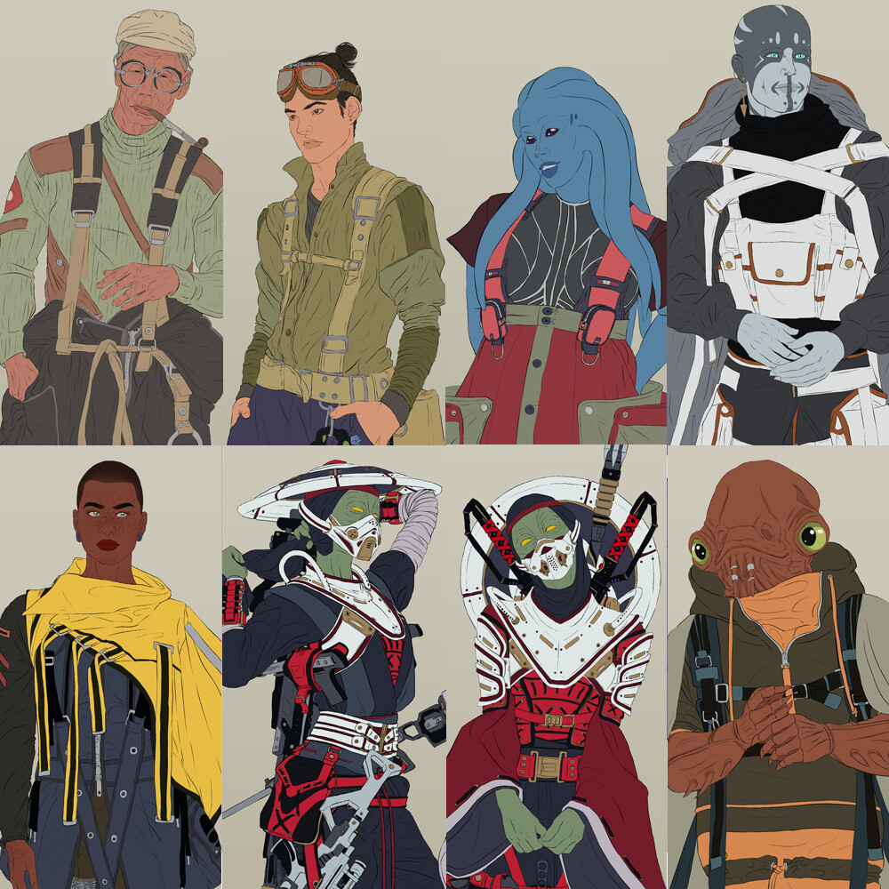 ArtStation - STAR WARS character concept