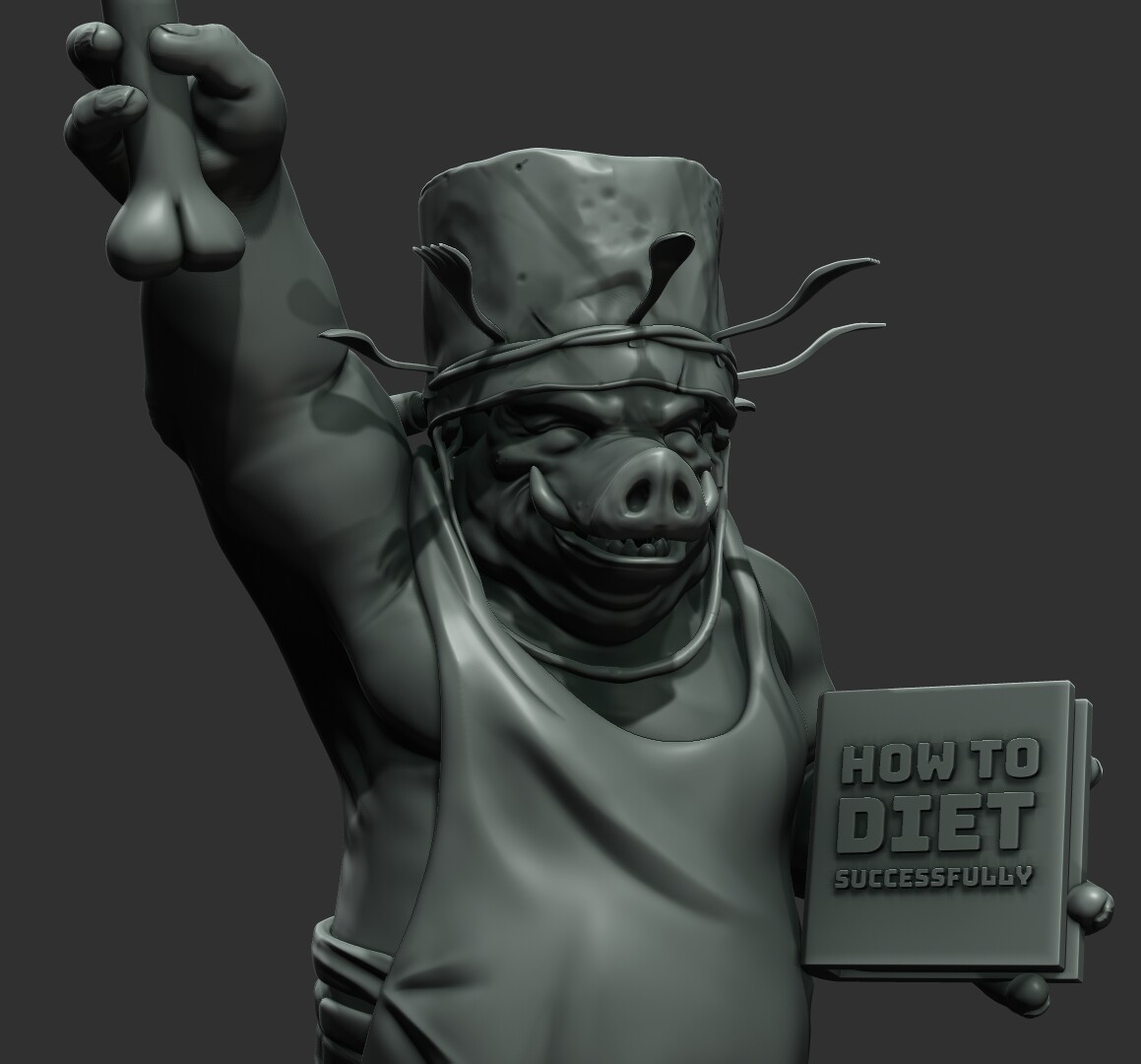 ArtStation - Diet Pig