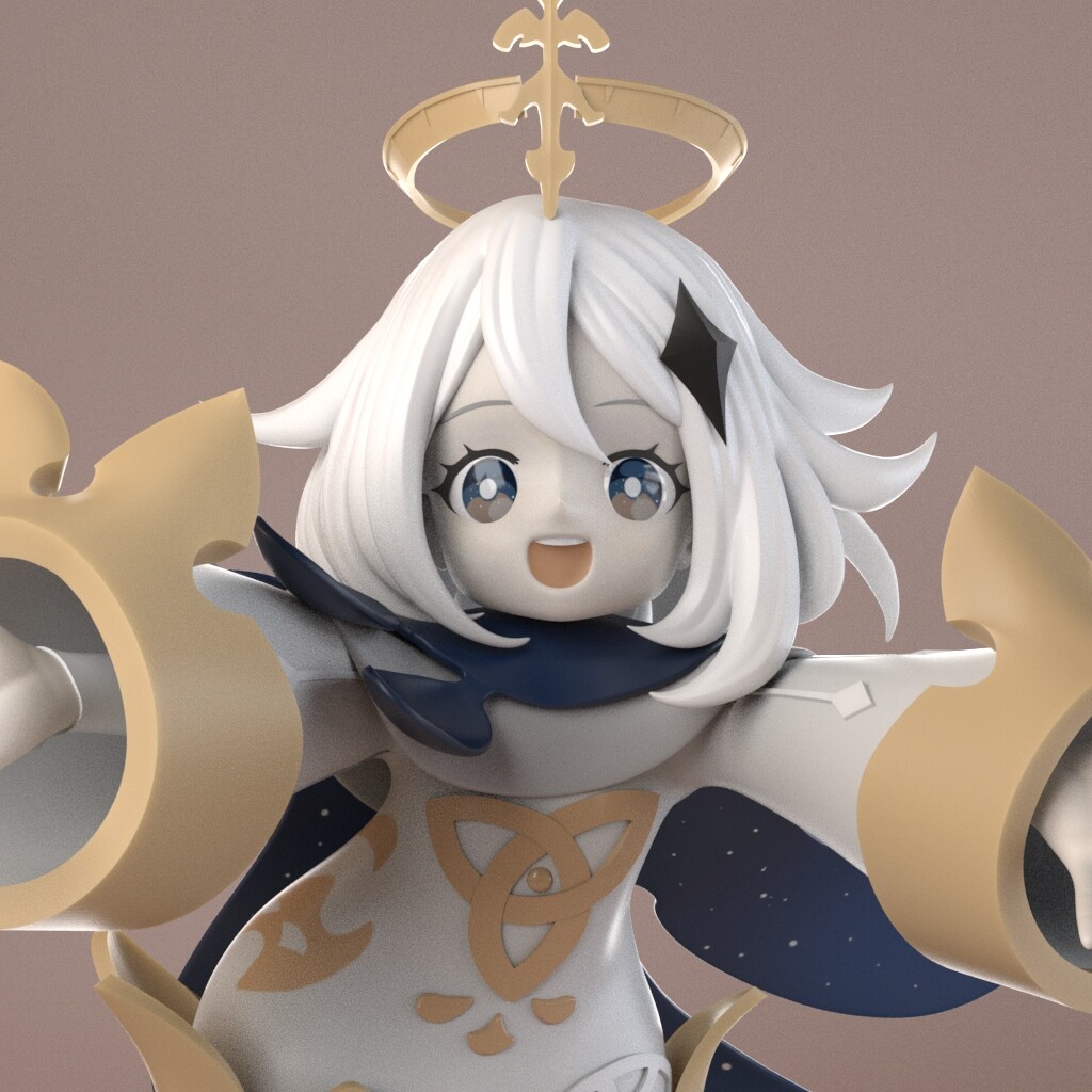 ArtStation - Paimon Genshin Impact