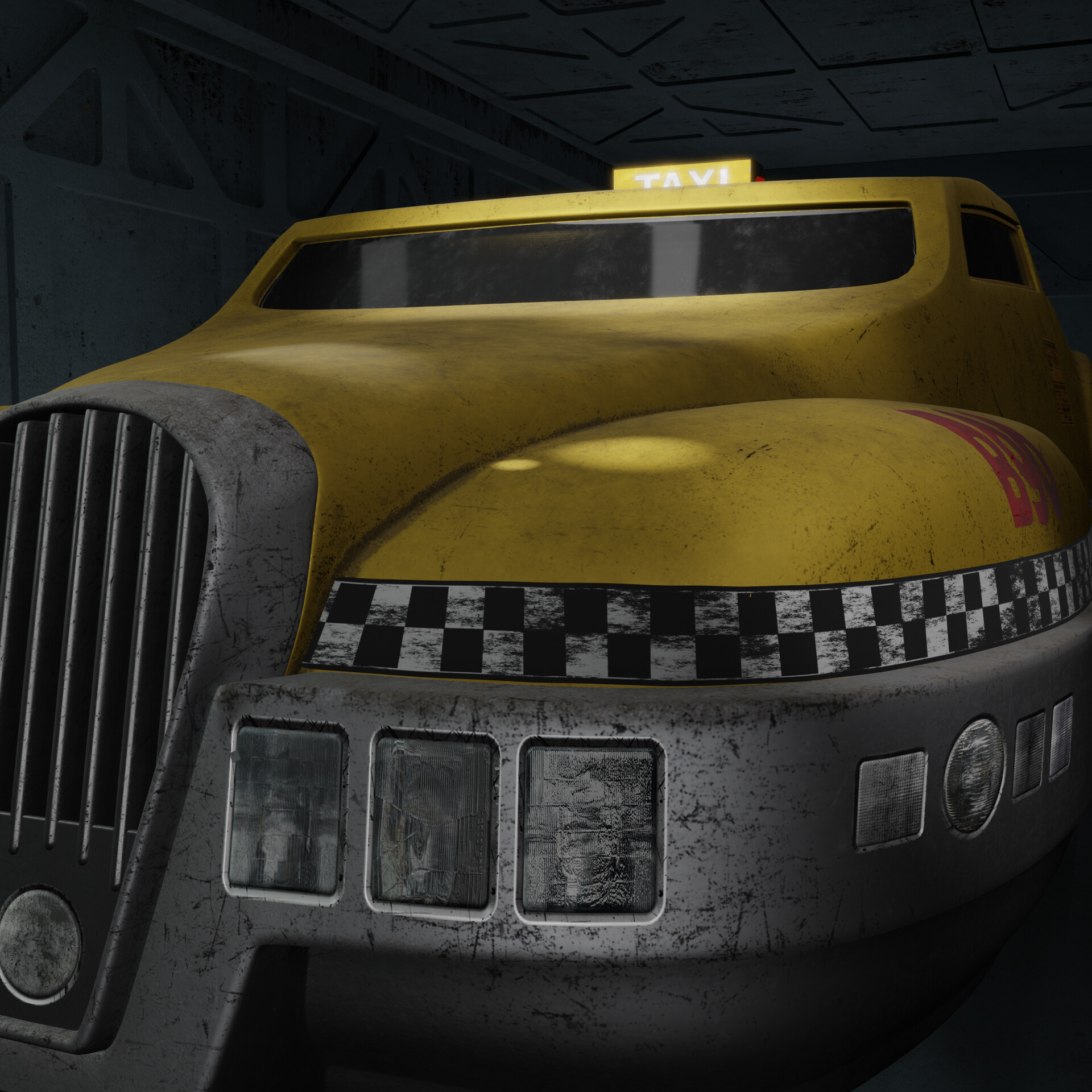 ArtStation - Korben Dallas taxi