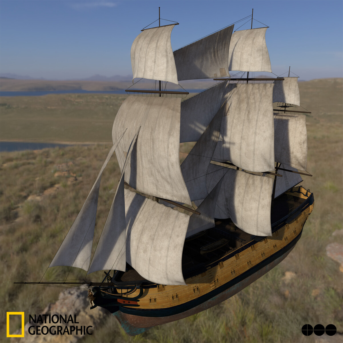 ArtStation - American Revolution - Charon Battleship