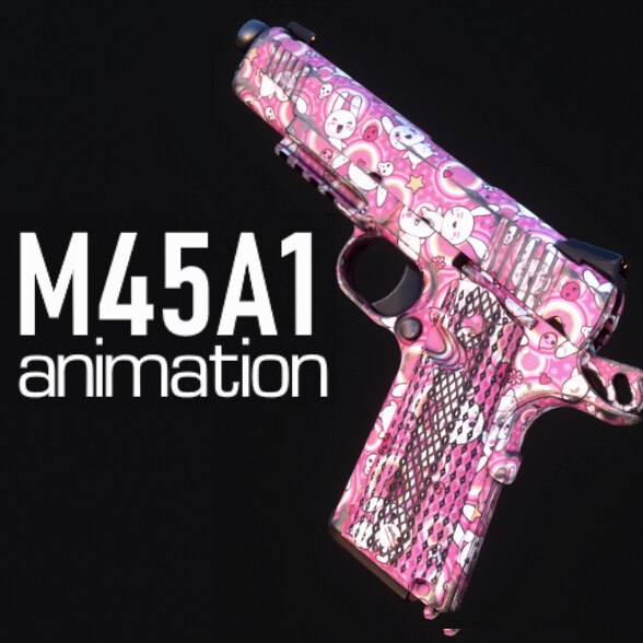 ArtStation - Colt M45A1 [Animation]