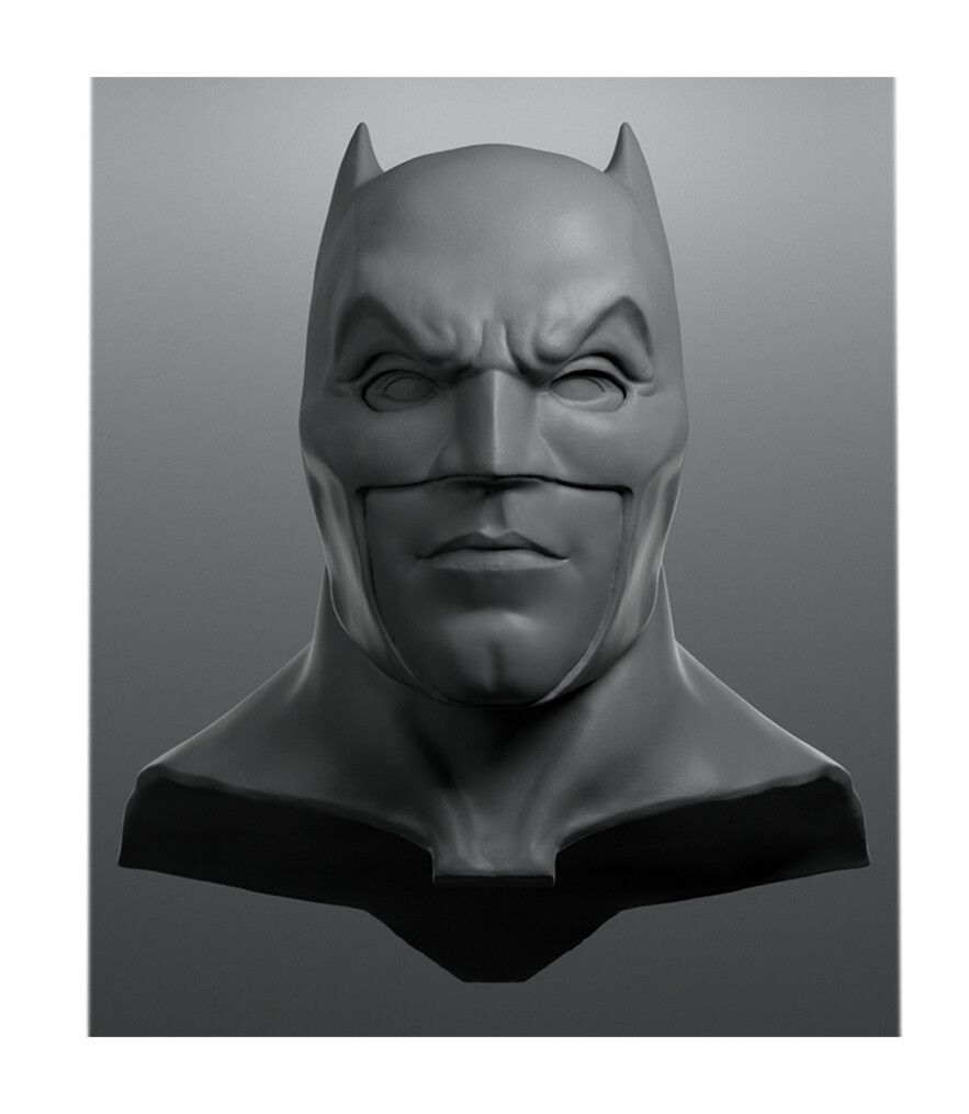 ArtStation - Batman Bust