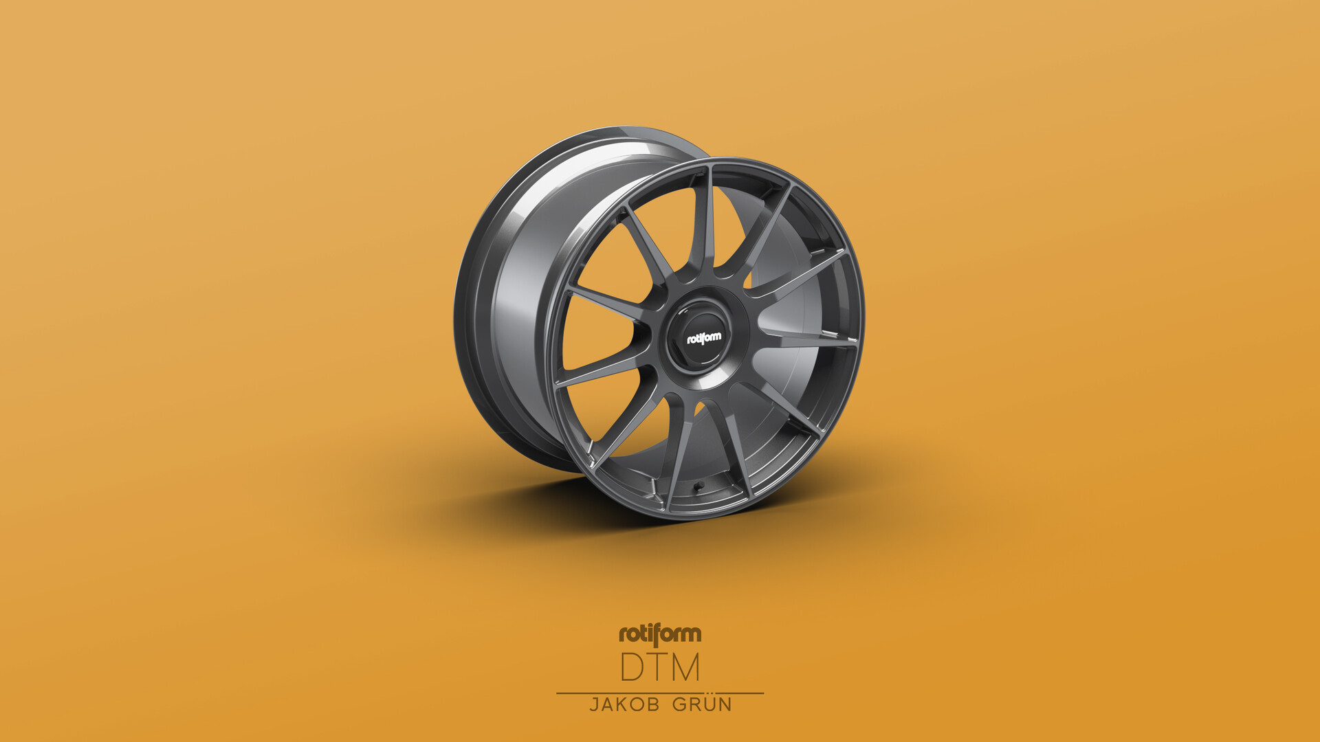 ArtStation - Rotiform Wheels DTM Rendering