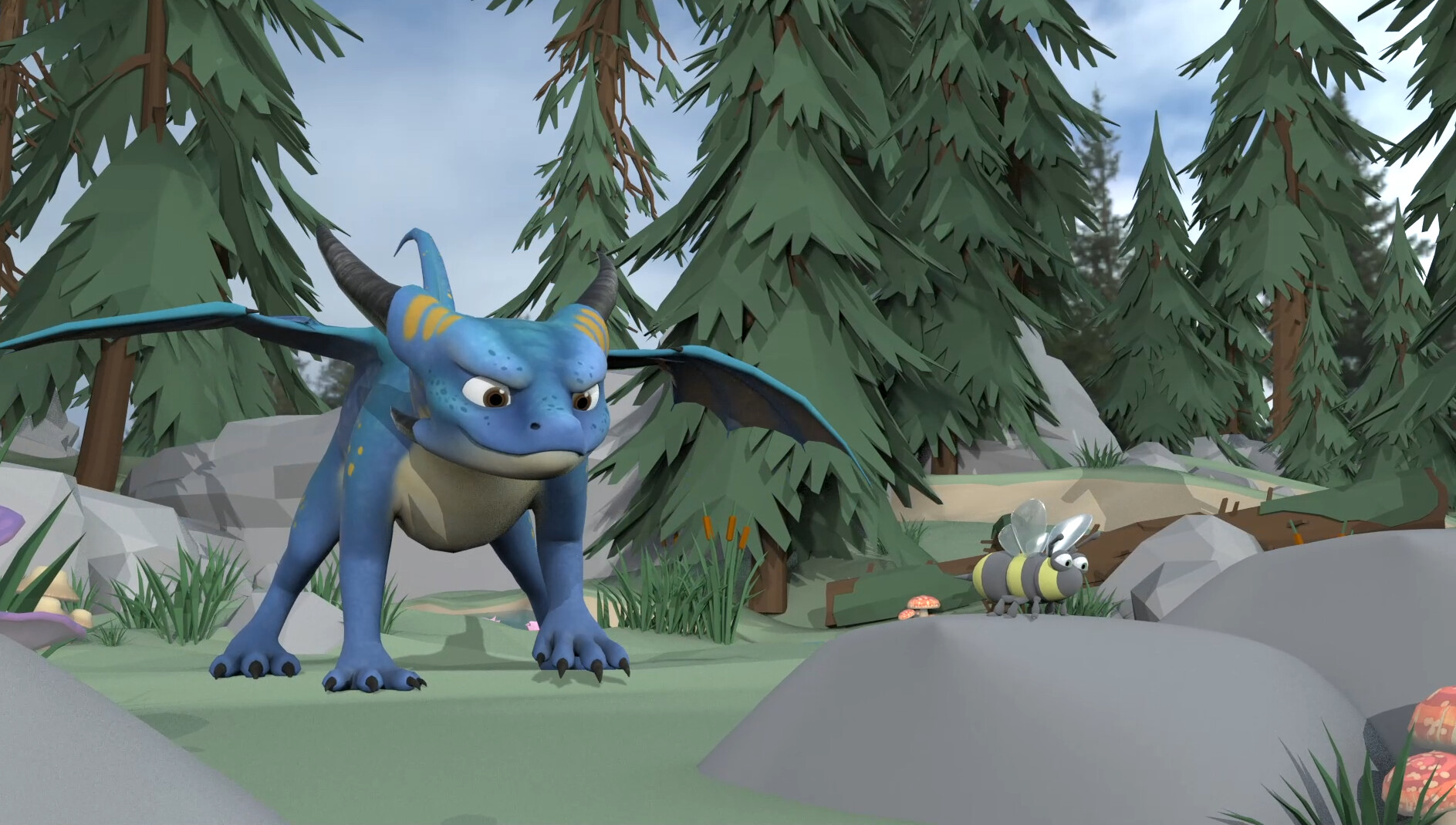 ArtStation - 3D Creature Animation - Reggie the Dragon