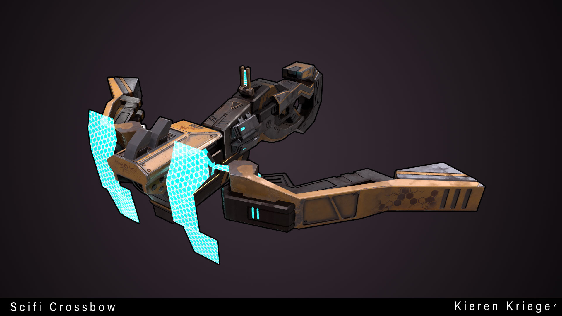 ArtStation - Sci-Fi Crossbow