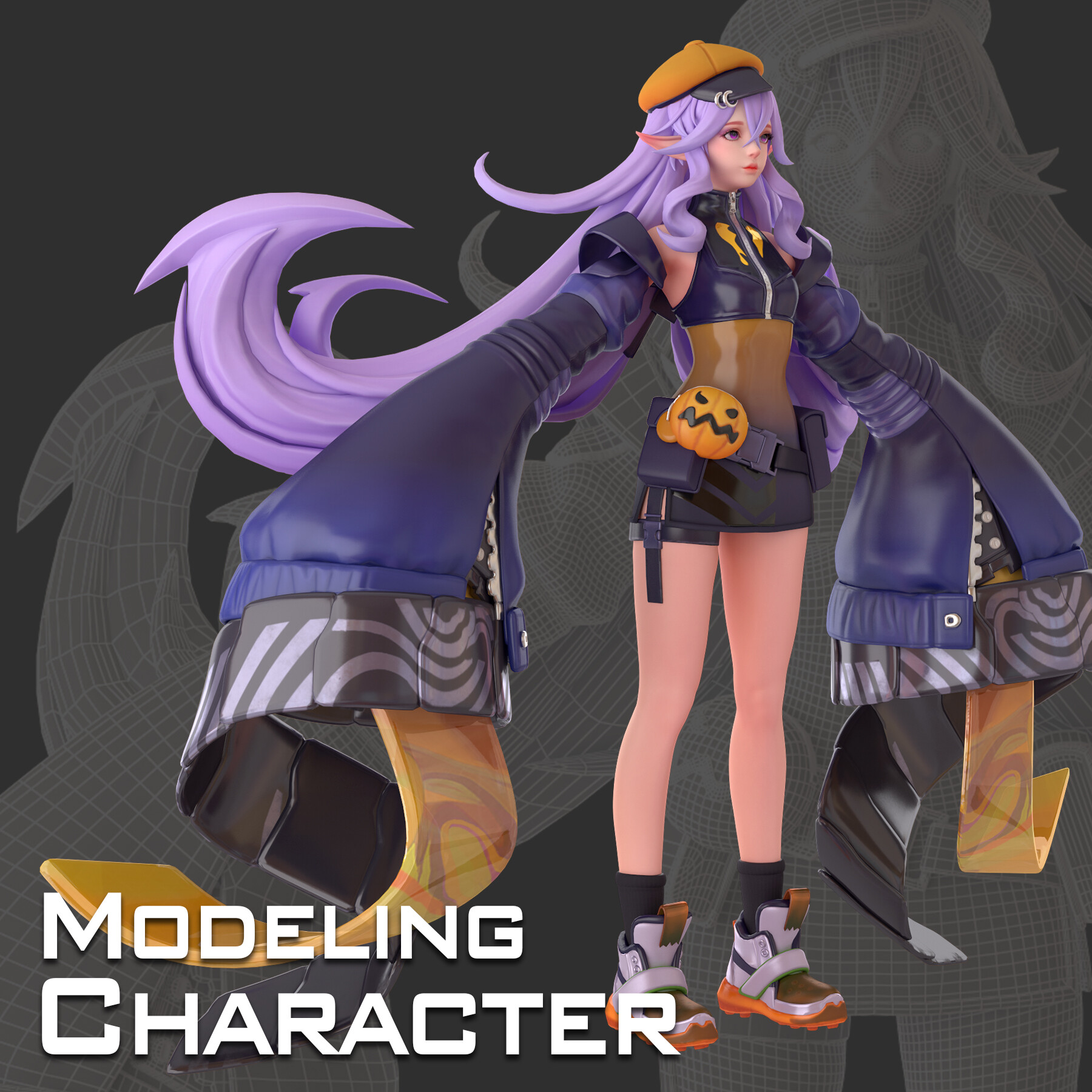 ArtStation - Modeling Character Highpoly