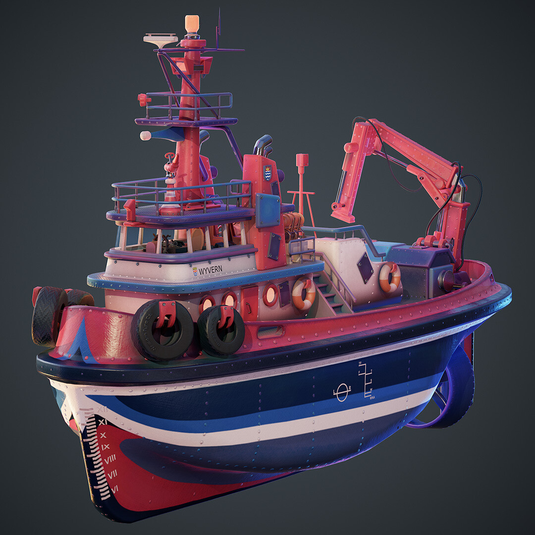 ArtStation - Tugboat