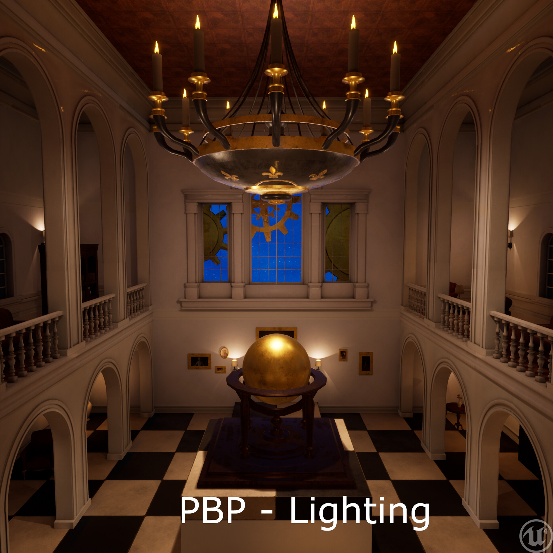 ArtStation - Puzzle Box Palace - Lighting