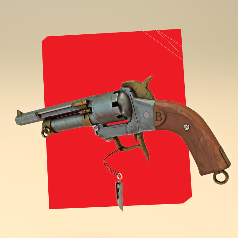 ArtStation - Old Hunter revolver