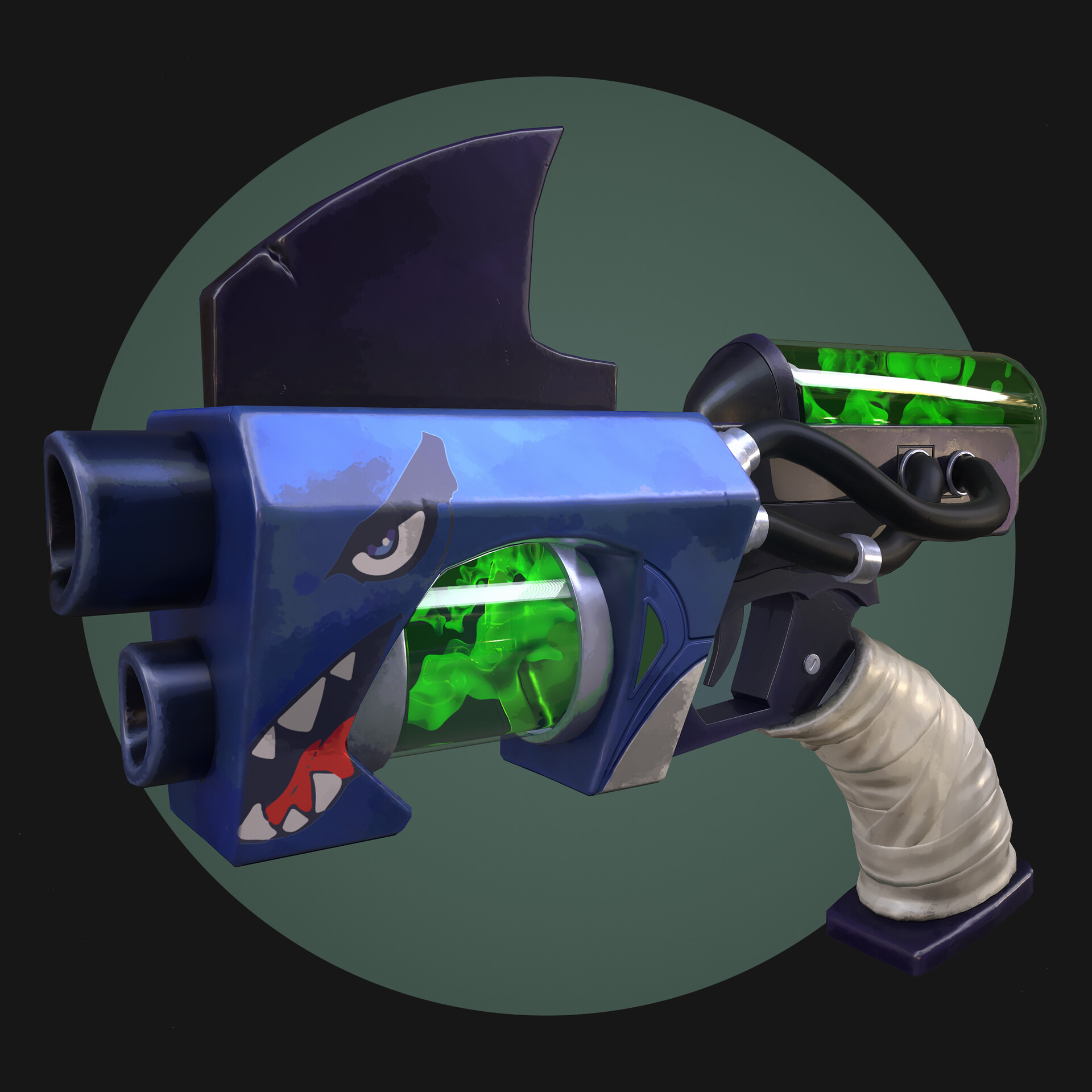 ArtStation - Huntress Shark Gun