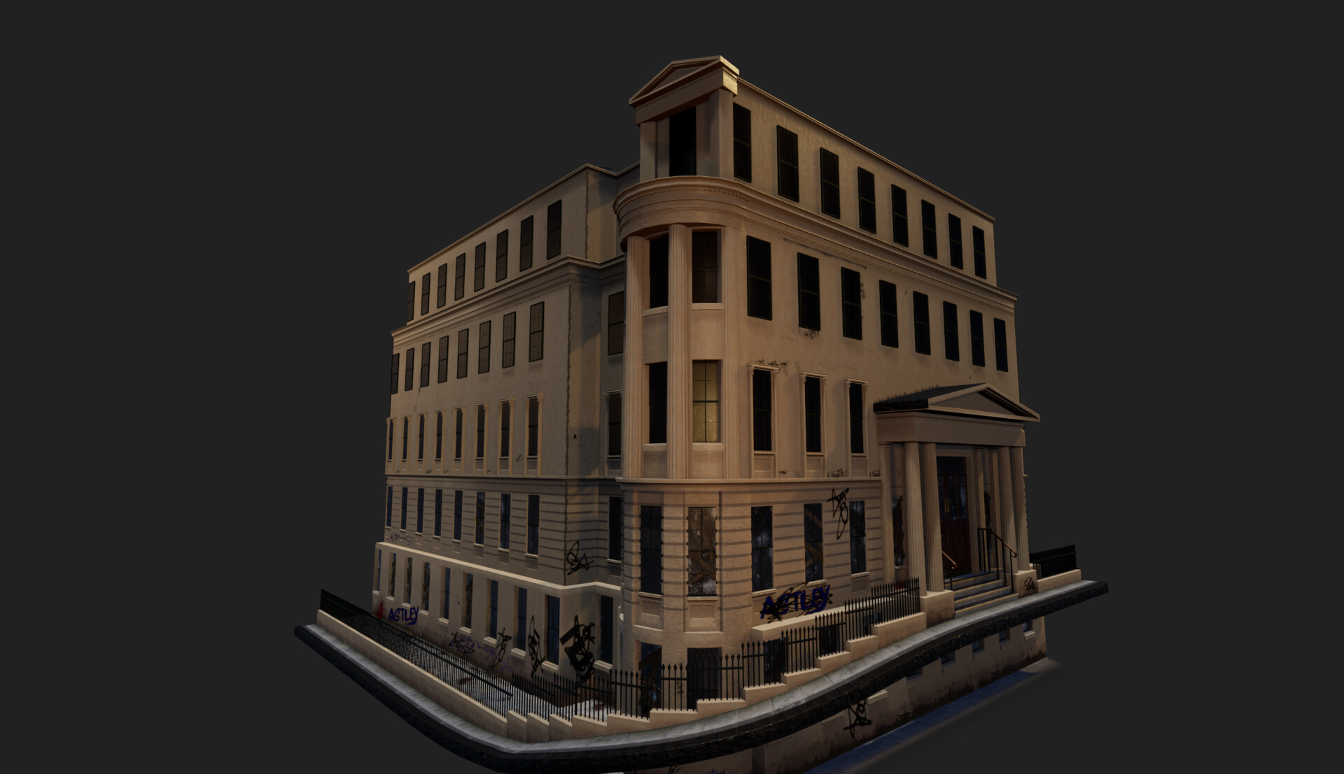 ArtStation - Police Station Modular Kit