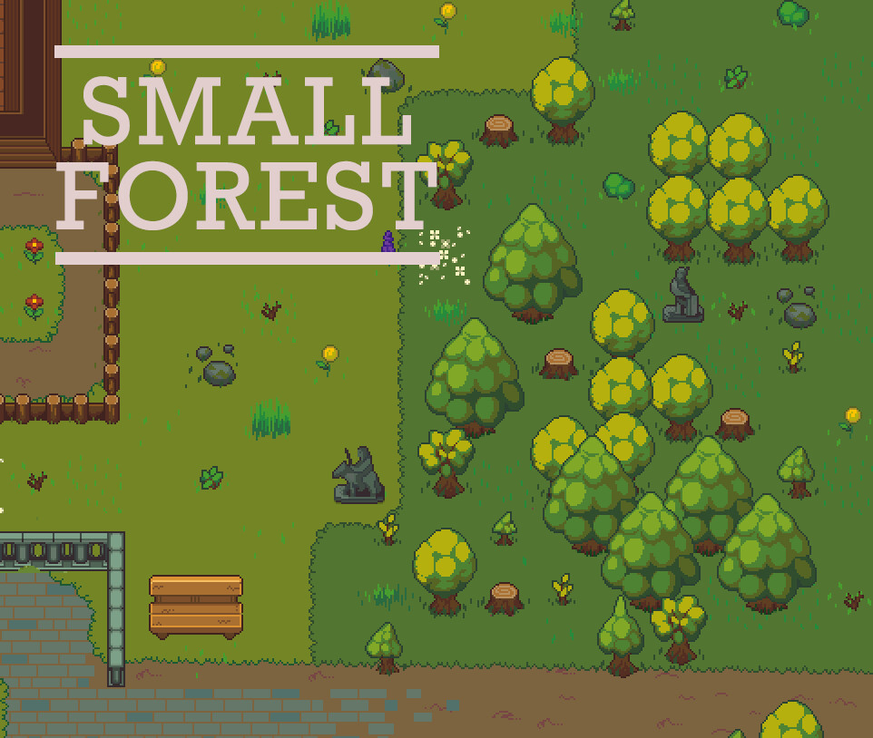 ArtStation - Small Forest Map and Assets