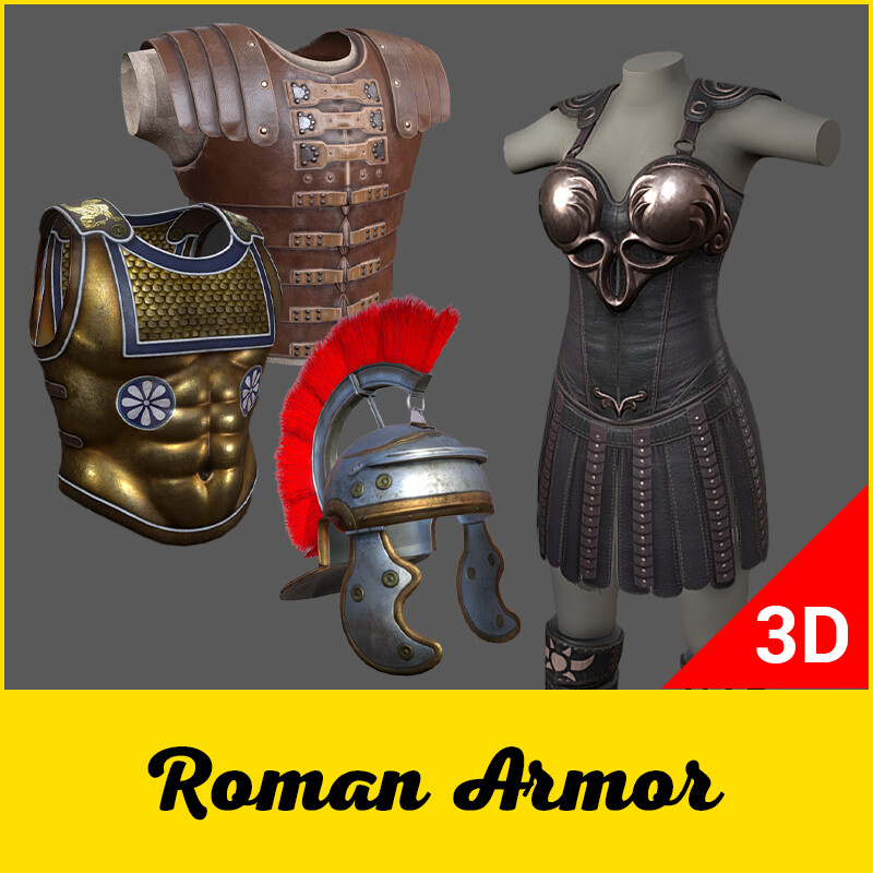 ArtStation - Roman Armor