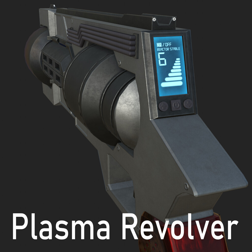 ArtStation - Plasma Revolver