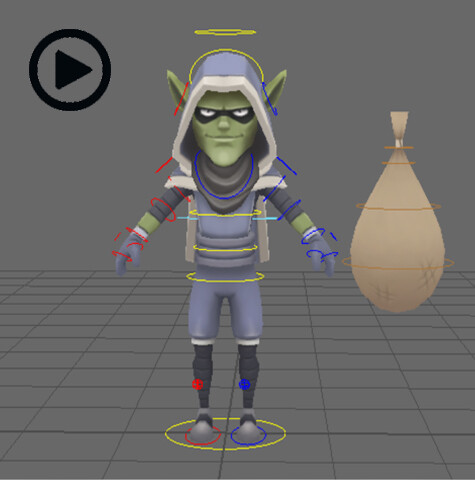 ArtStation - Raider Character Rig