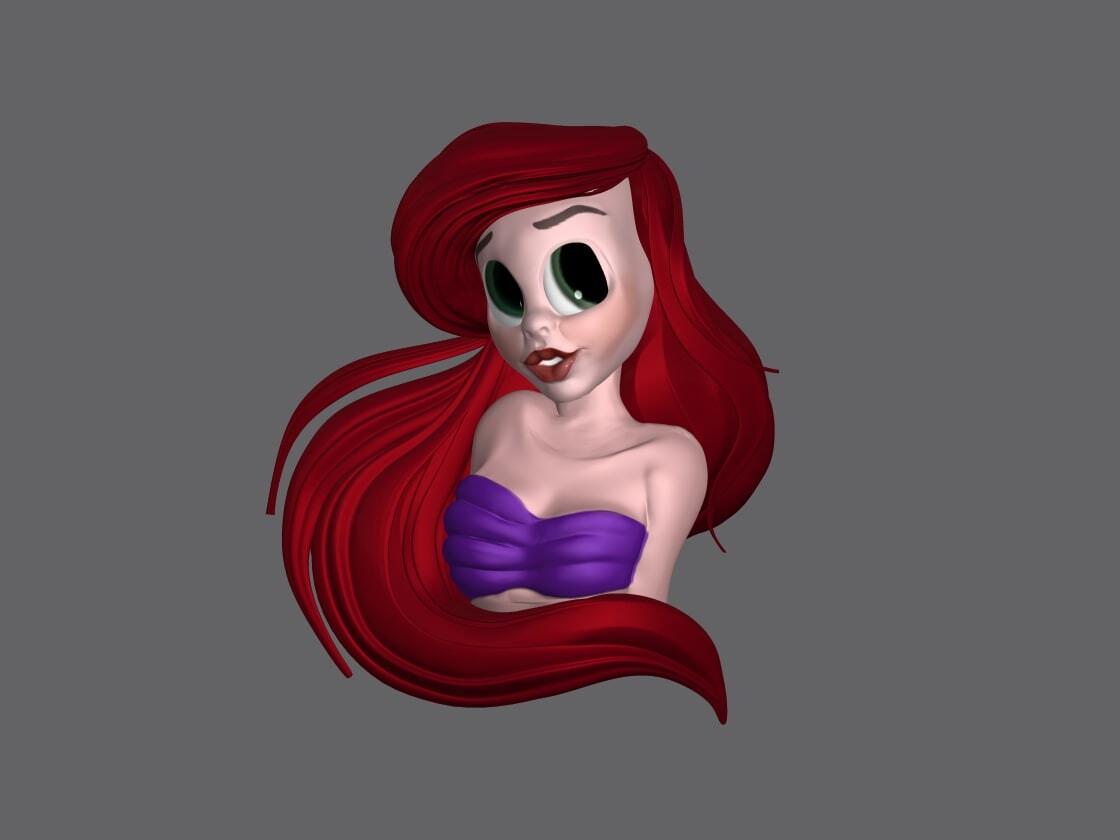 ArtStation - Little mermaid