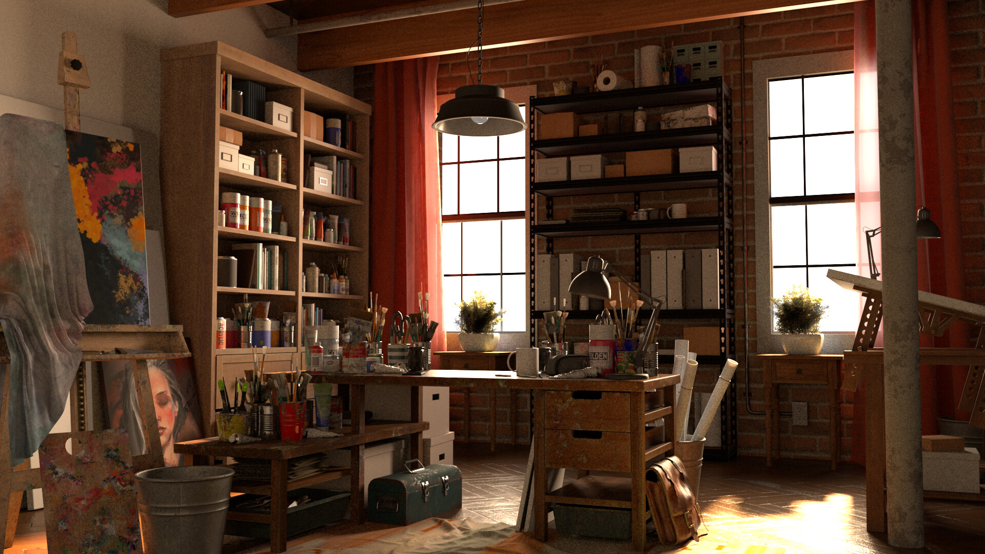 ArtStation - Artist's Studio