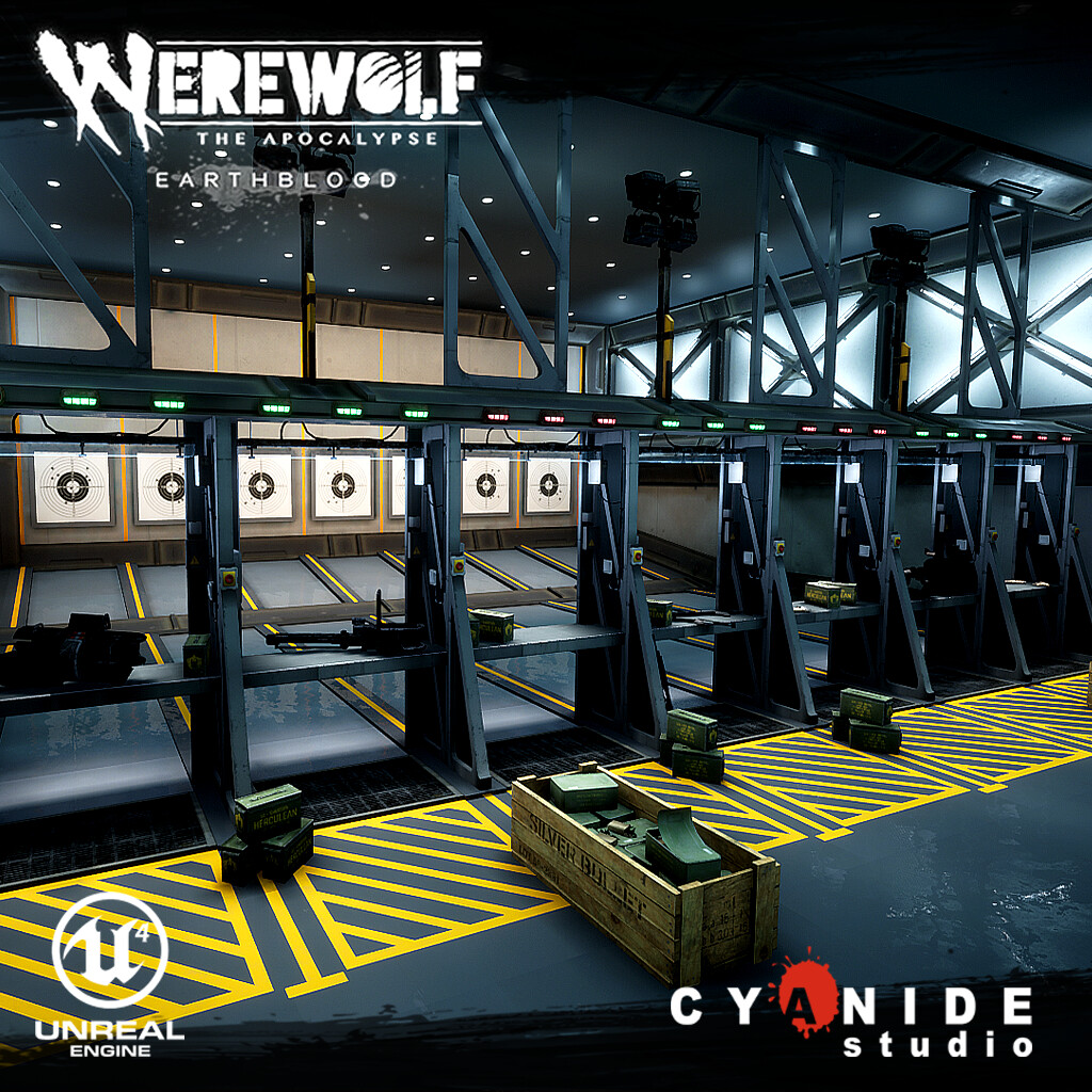 ArtStation - Werewolf: The Apocalypse Earthblood - Endron's Training Site