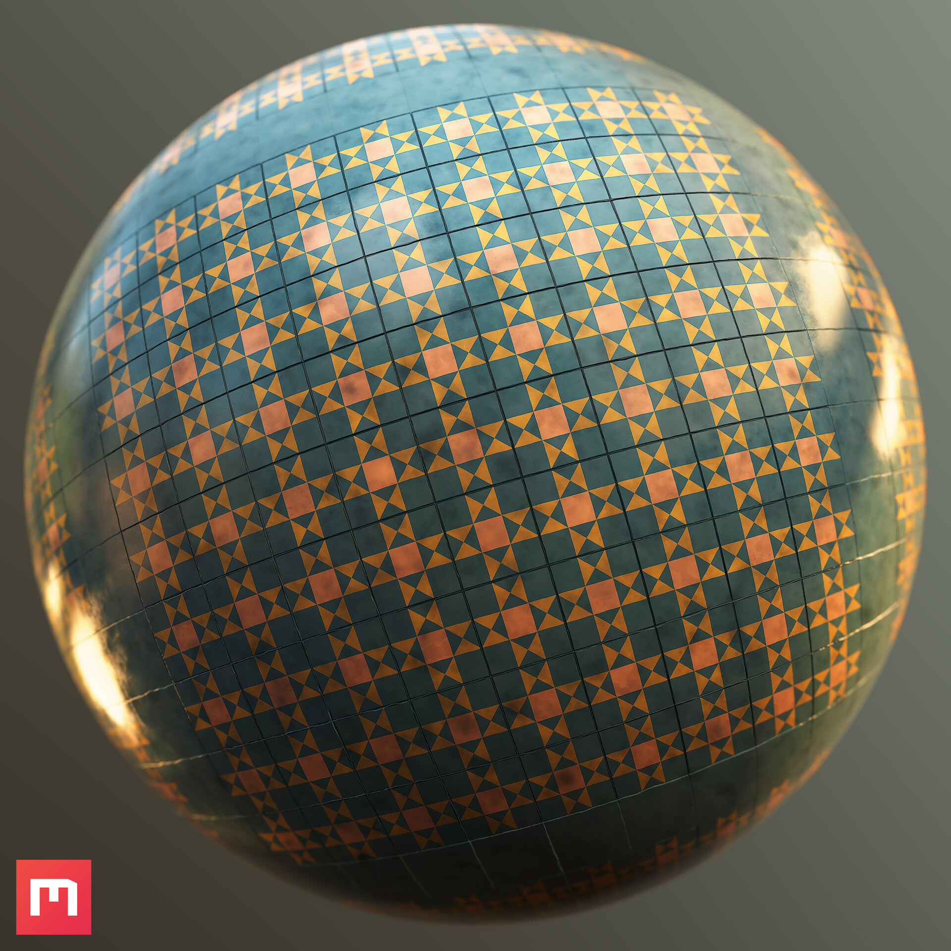 ArtStation - Middle Eastern Tiles