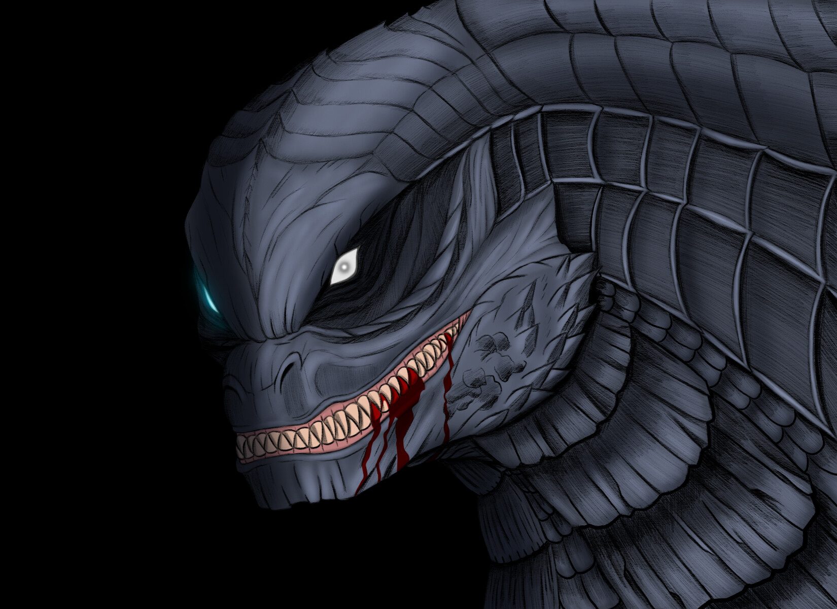 ArtStation - #TeamGodzilla Godzilla vs Kong (Attack on Titan Style)