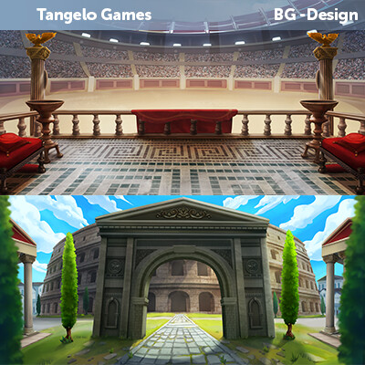 ArtStation - Background Game Art