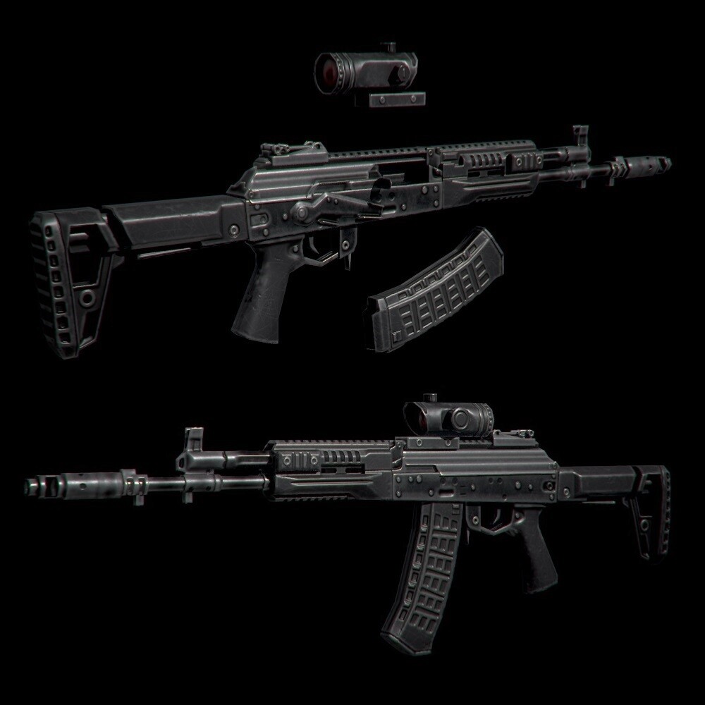 ArtStation - RUSSIAN AK-12