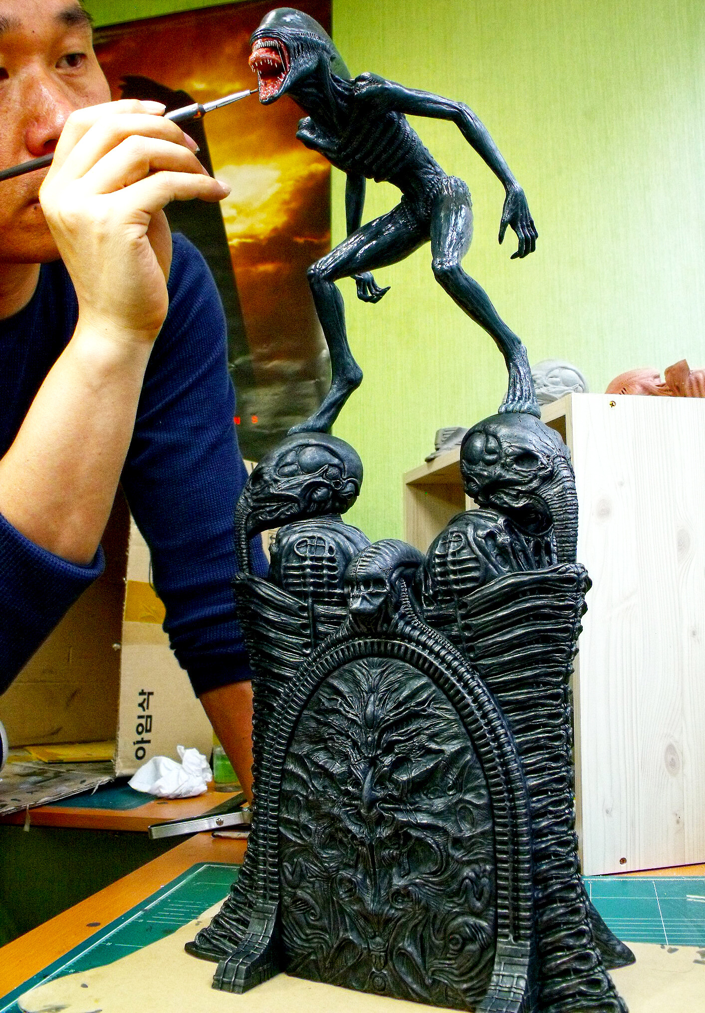 ArtStation - Alien : Prometheus statue (sculpture)