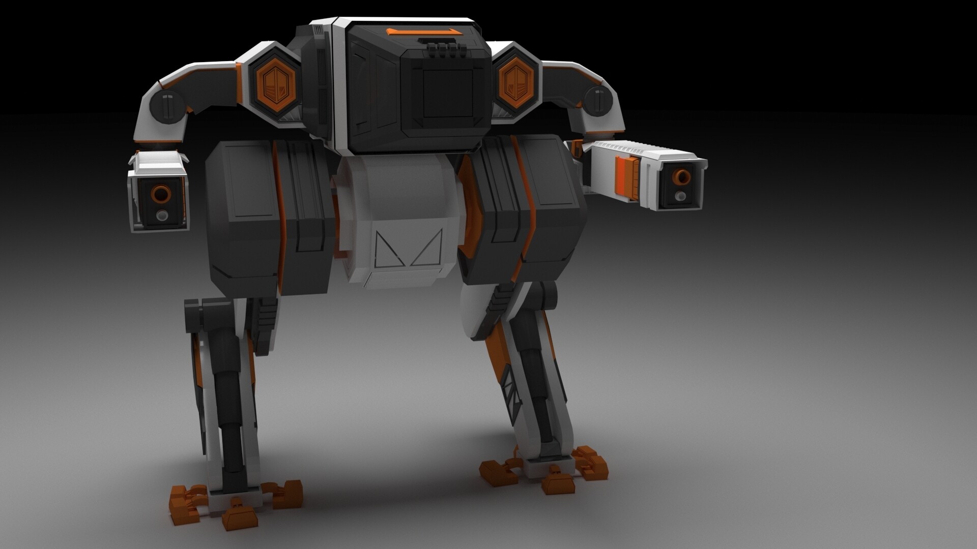 ArtStation - Robot (3d model)