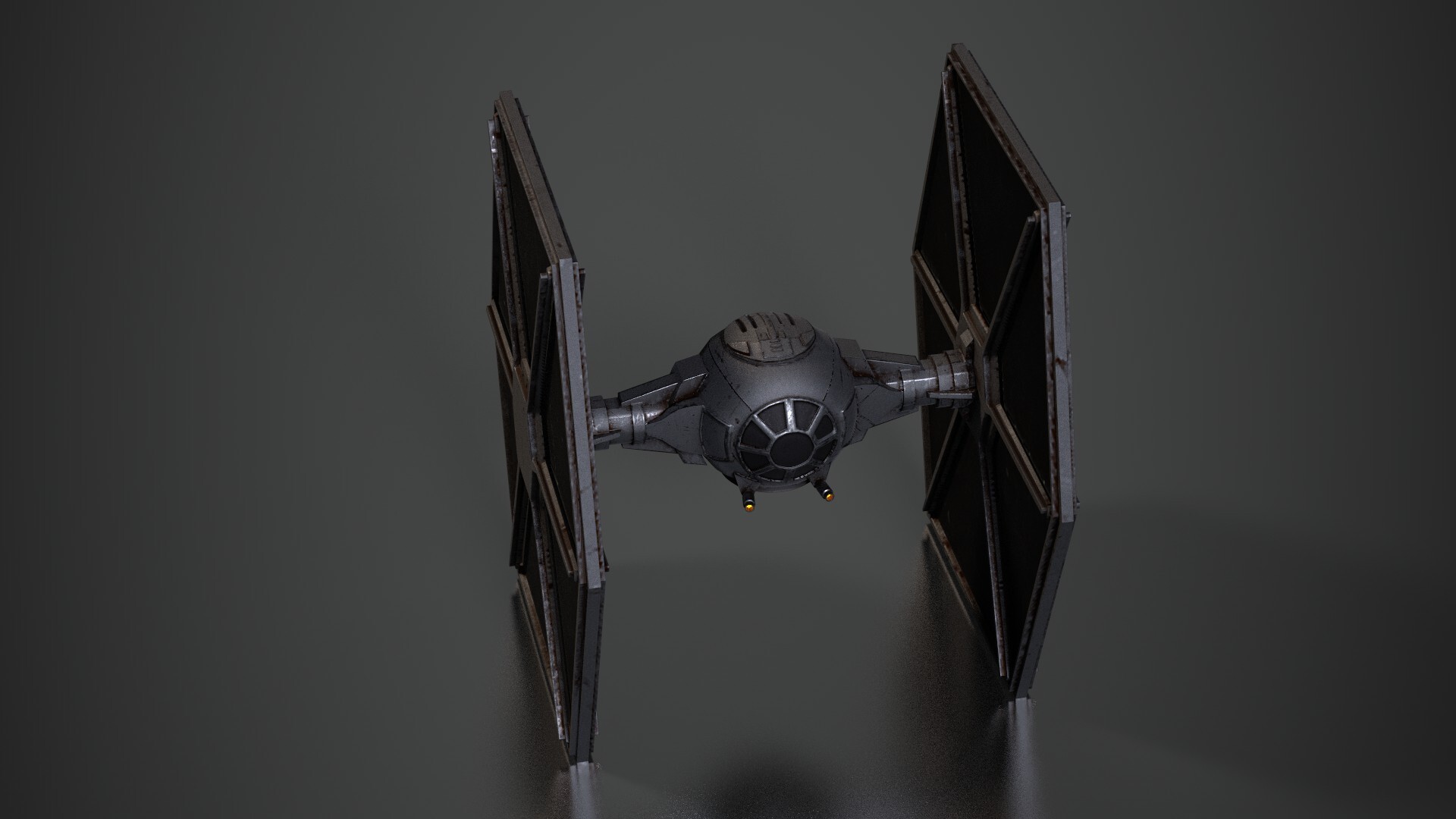 ArtStation - Tie Fighter