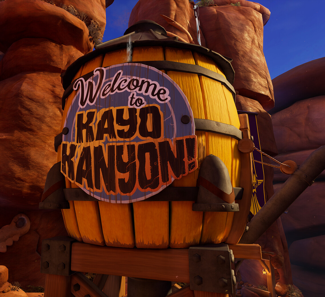 ArtStation - Rocket Arena, Kayo Kanyon