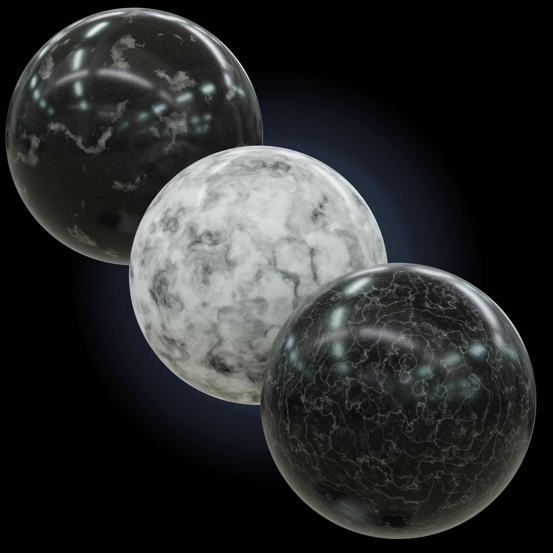 Ryan King - Procedural Marble Material (Blender Tutorial)